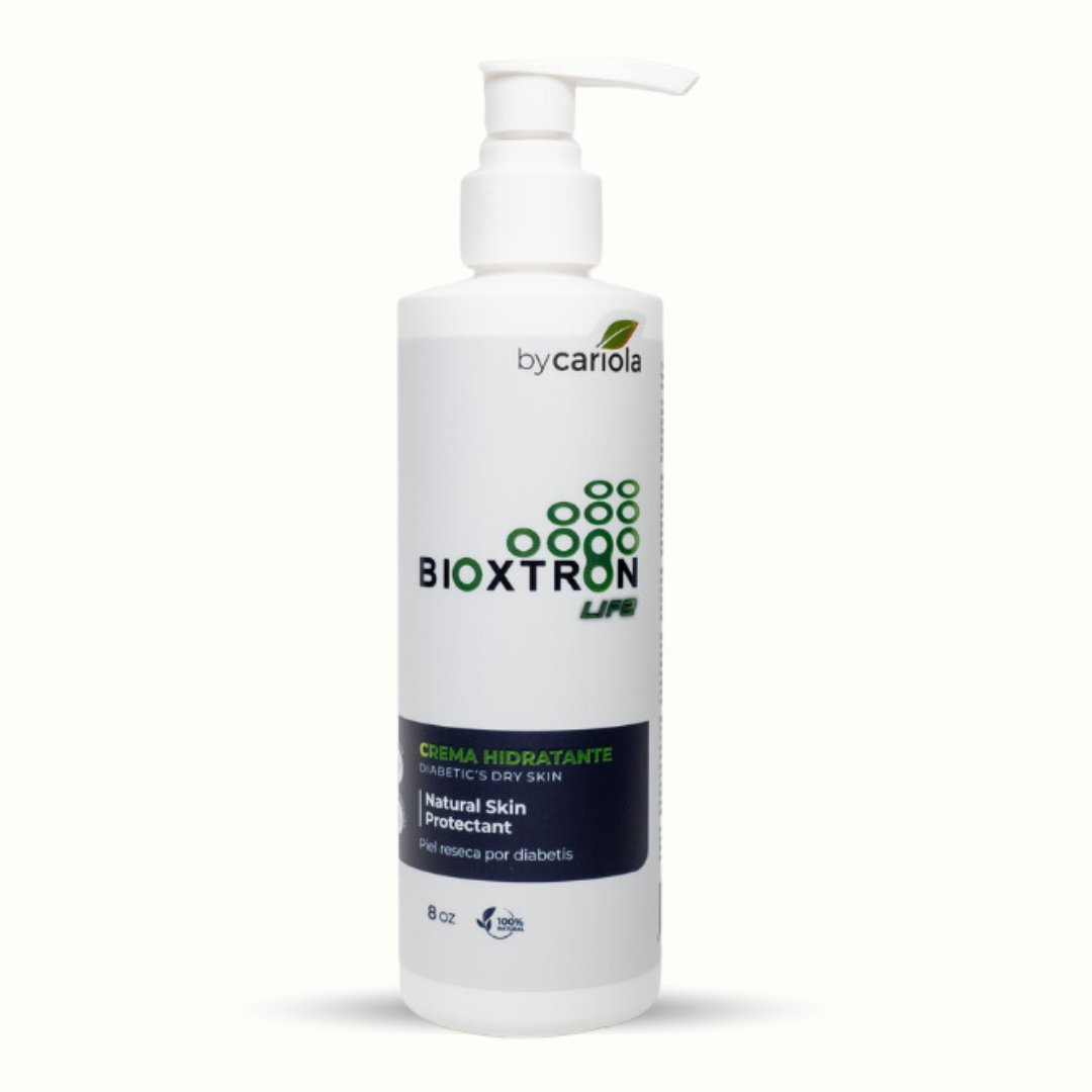 Crema Hidratante Bioxtron para Piel de Diabéticos – Hidratación y Protección 8 oz – By Cariola