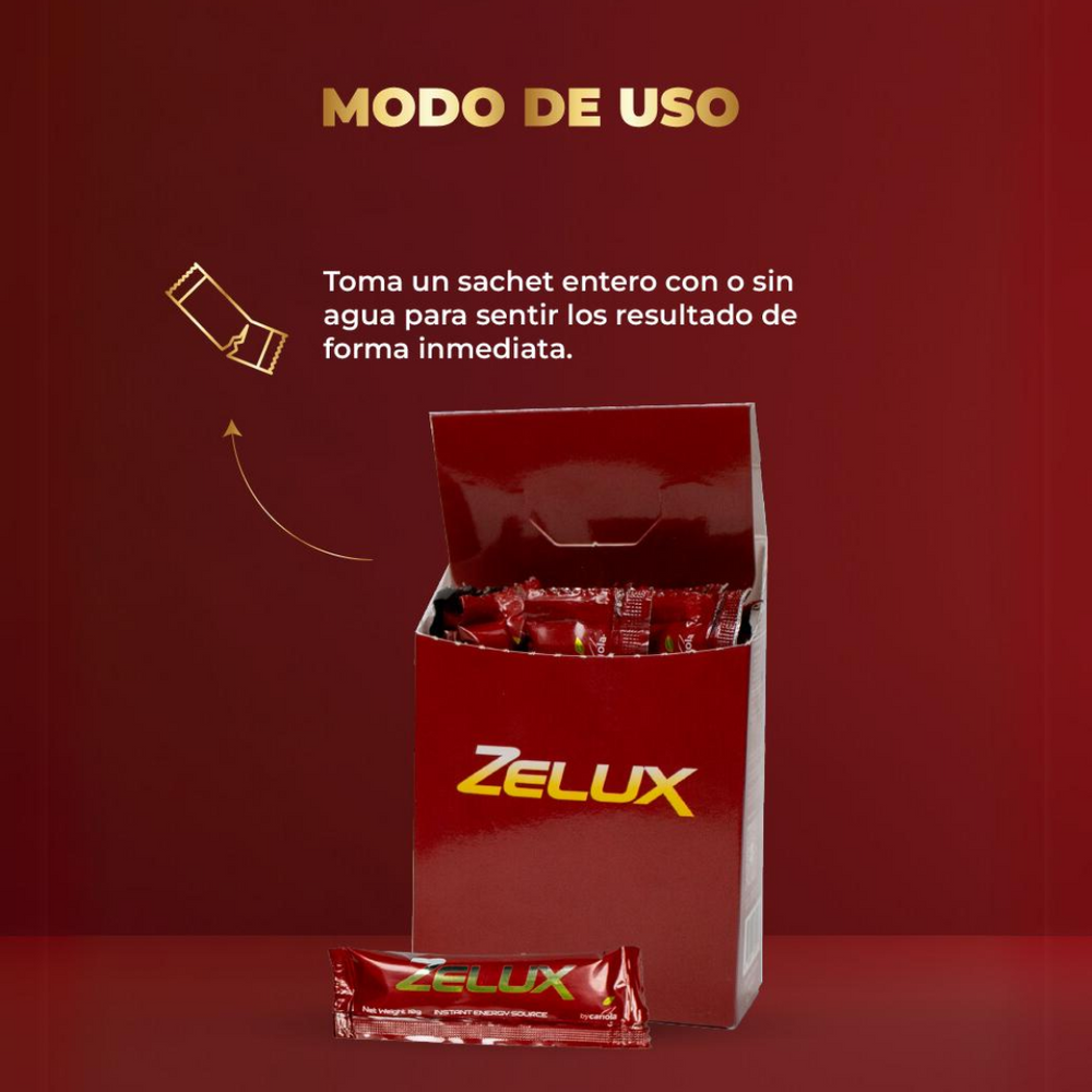 Zelux Sachets Box Natural Libido Booster | 8 Sachets – By Cariola